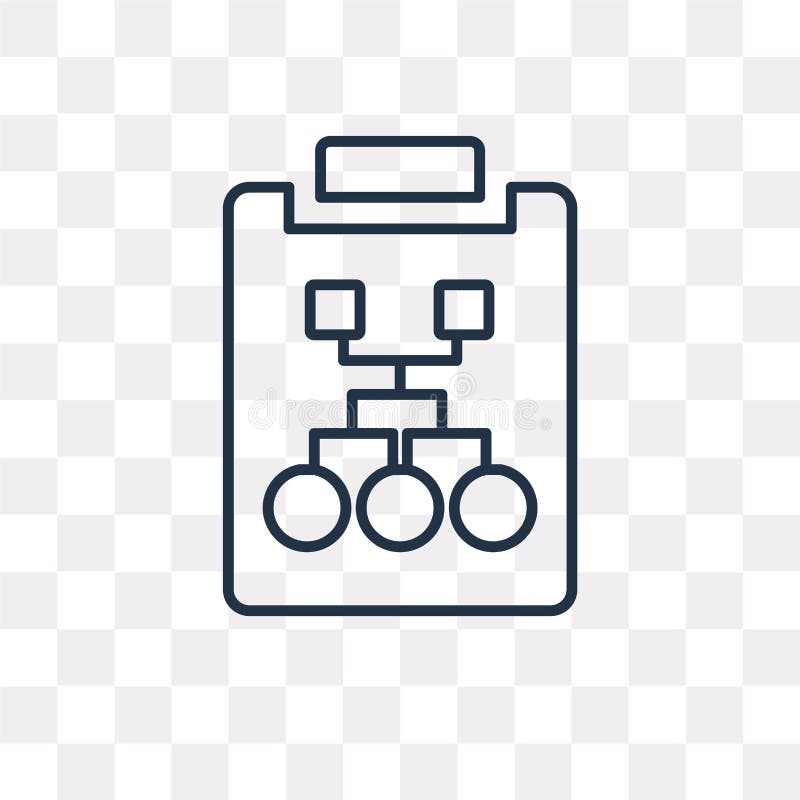 Workflow Vector Icon Isolated on Transparent Background, Workflow ...