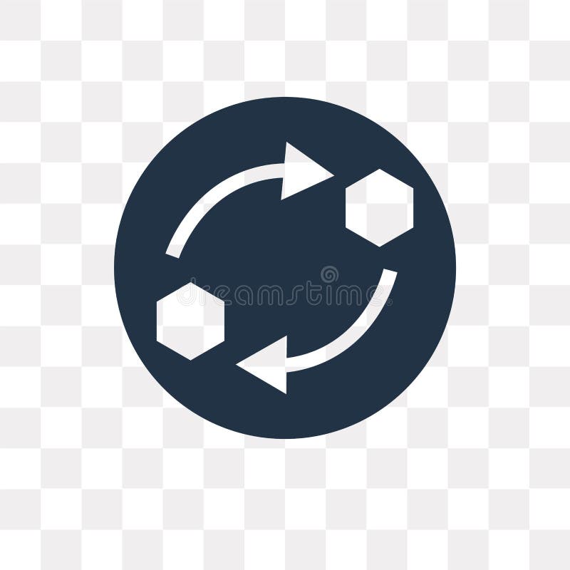 Workflow Vector Icon Isolated on Transparent Background, Workflow ...