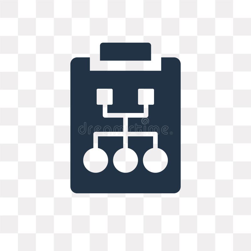 Workflow Vector Icon Isolated on Transparent Background, Workflow ...