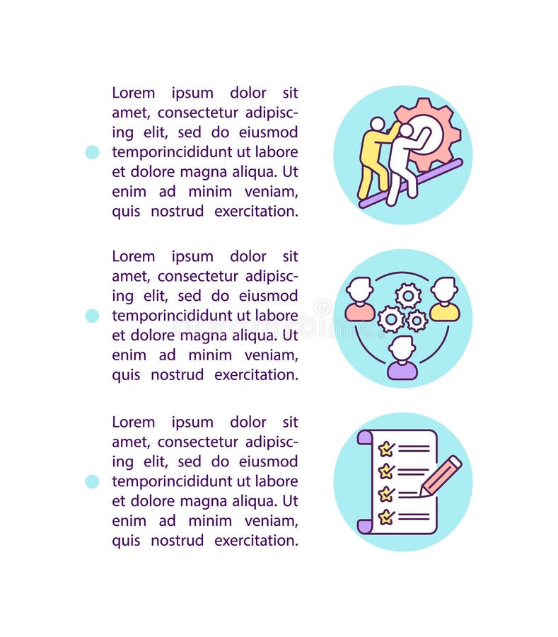 Workforce Concept Icon with Text Stock Vector - Illustration of vector ...