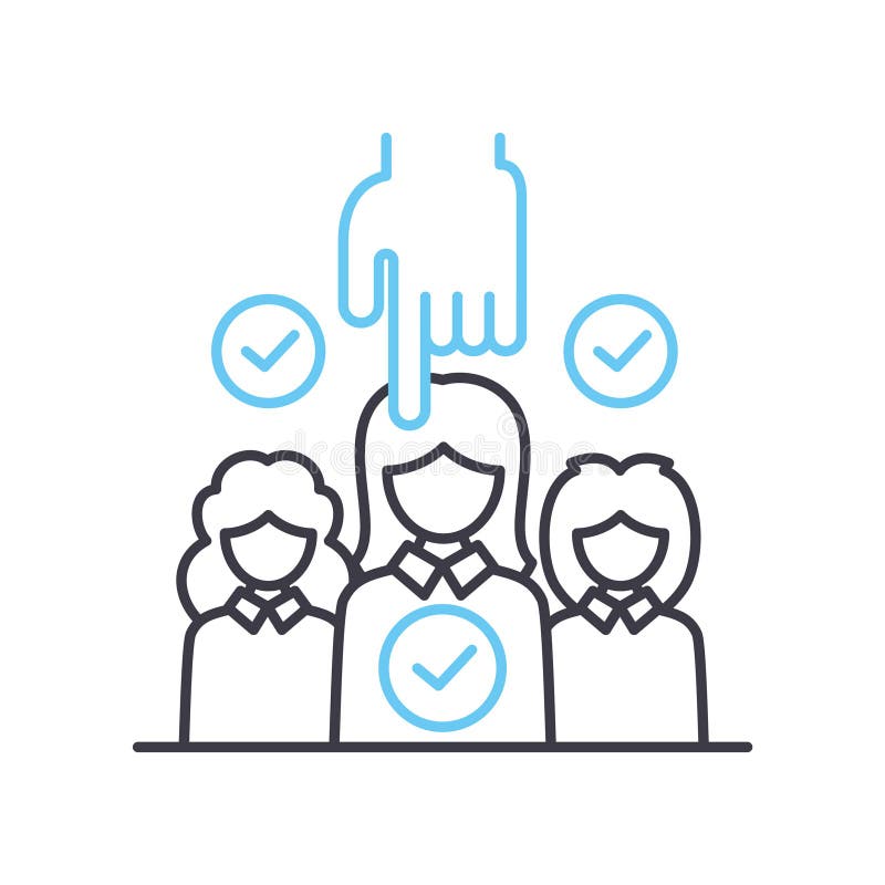 Workforce Line Icons Collection. Talent, Productivity, Diversity ...