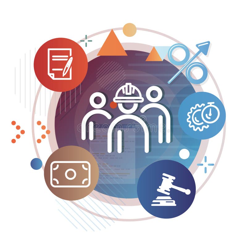 Workforce Management Abstract - Illustration Stock Vector ...