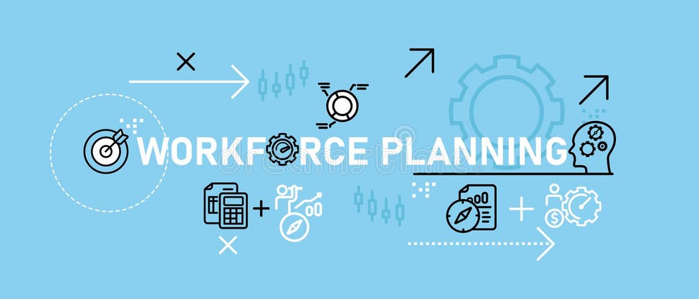Workforce Planning Concept Showcasing Job Search Data Optimization Work ...