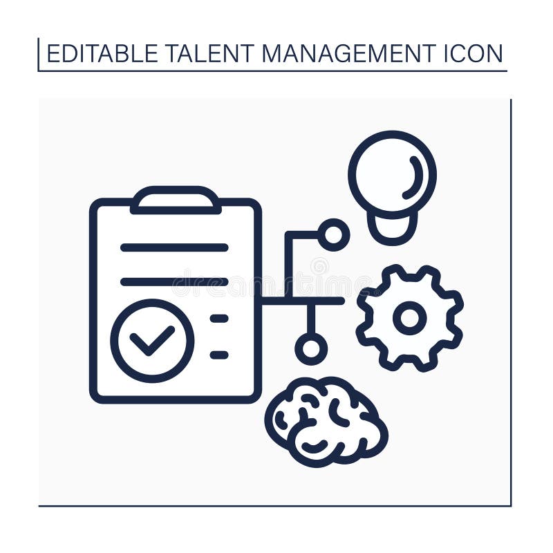 Workforce Planning Process stock illustration. Illustration of analysis ...