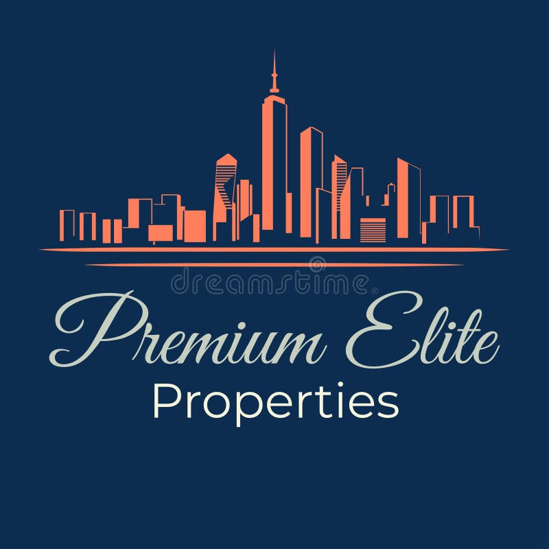 Premium Elite Properties Logo: Luxury Branding for Exclusive Real ...