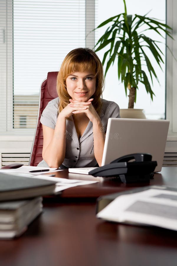 Working stock image. Image of career, businesswoman, alone - 8506139