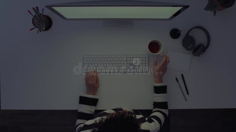 Working all night long stock video. Video of high, night - 280012031