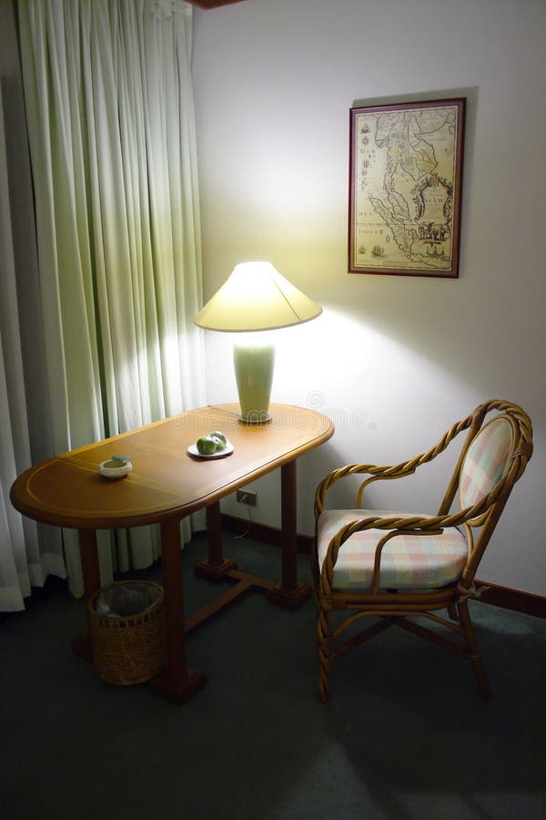 Working Area stock image. Image of house, home, rattan - 4084181