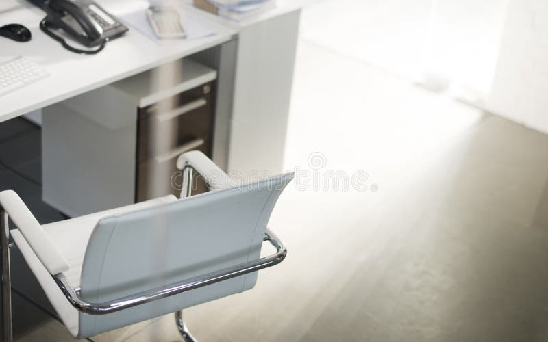 Working Area Workspace Workplace Interior Modern Concept Stock Image ...