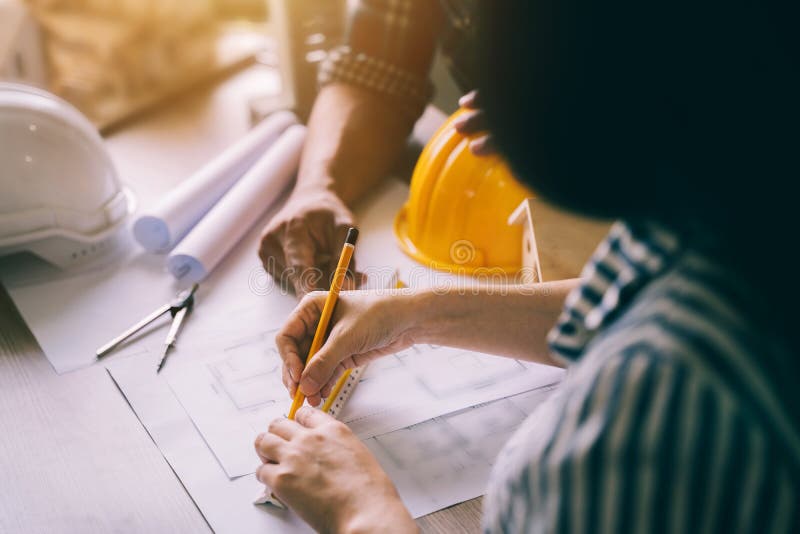 Working As a Team Architect and Designer Working on Blueprint Project ...