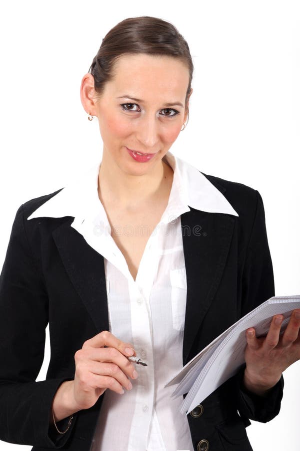 Working assistant stock image. Image of hand, message - 2074251