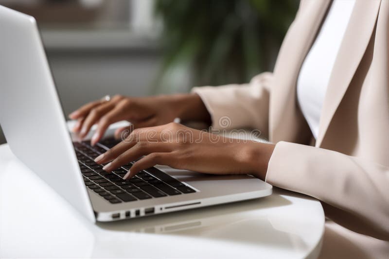 Working Hands Typing Office Businessman Computer Business Technology ...