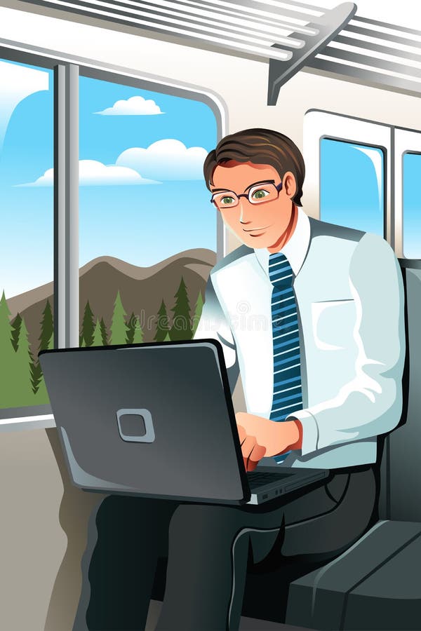 People riding train stock vector. Illustration of life - 22674989