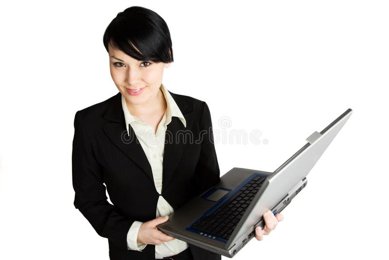 Frustrated Computer Operator Stock Image - Image of isolated, person ...