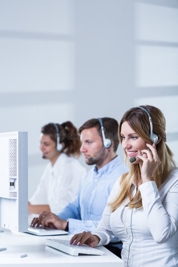 Working in call center stock image. Image of phone, team - 60157611