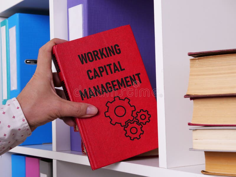Working Capital Management is Shown Using the Text Stock Image - Image ...