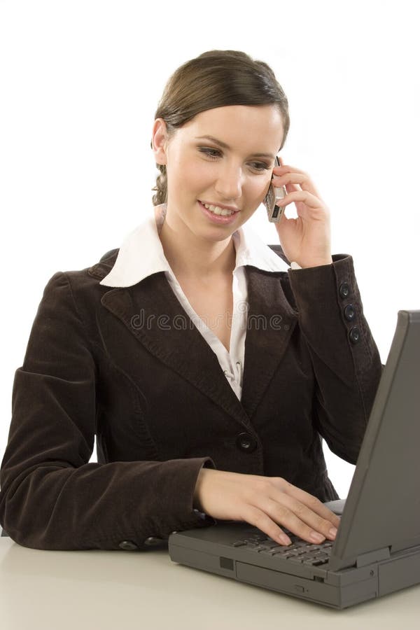 Cell phone in office stock photo. Image of telephone, connection - 660046