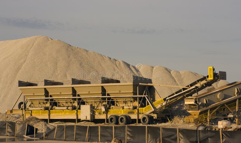 Working In The Cement Factory Picture. Image: 8730572