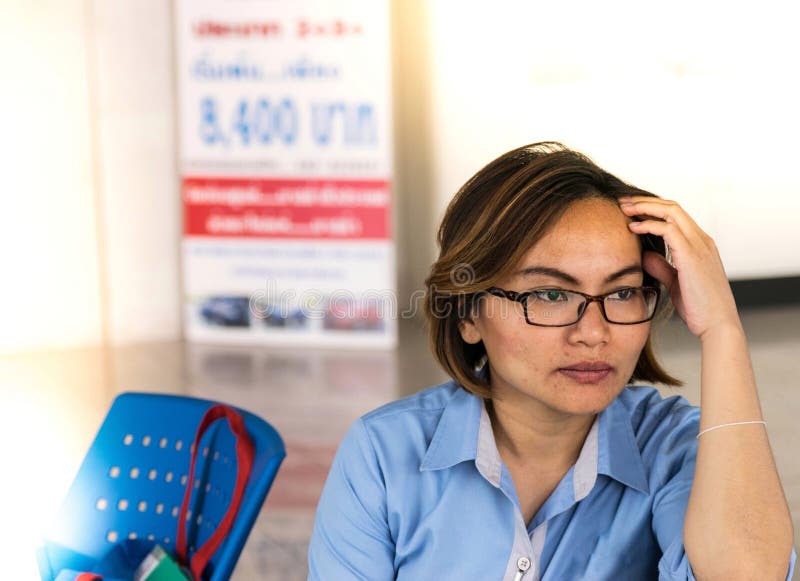 Working-class Women are Using the Idea. Stock Image - Image of ...