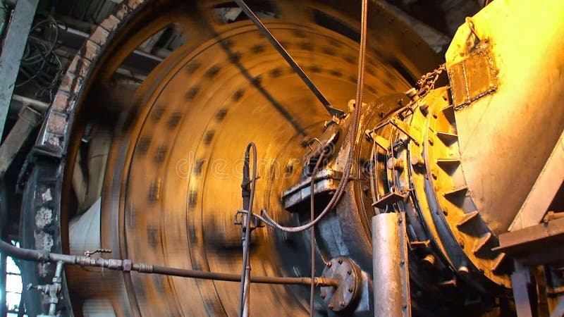 Working Coal Mixer at the Metallurgical Plant Stock Footage - Video of ...