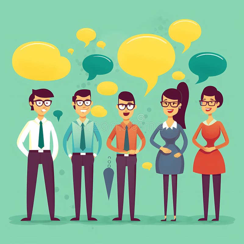 Working Colleagues Talking Over a Break, Friendly at Work, Discussion ...