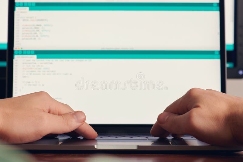 Computer code background stock photo. Image of abstract - 141335394