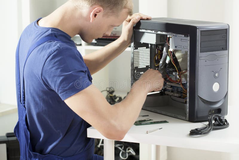 Damaged computer stock image. Image of tech, refuse, accessory - 31804599