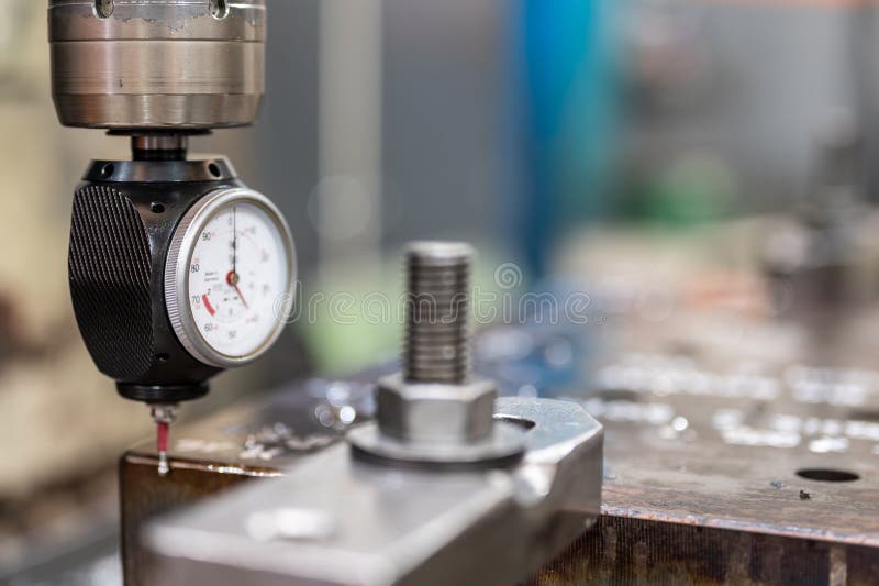 Working Coordinate Measuring Machine Probe CMM on Milling Work. Sensor ...