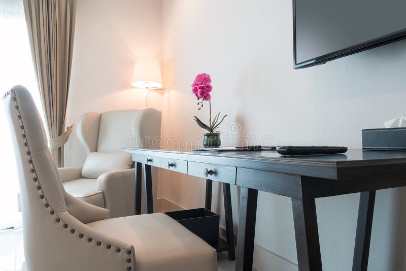 Working corner stock photo. Image of decor, interior - 96560958