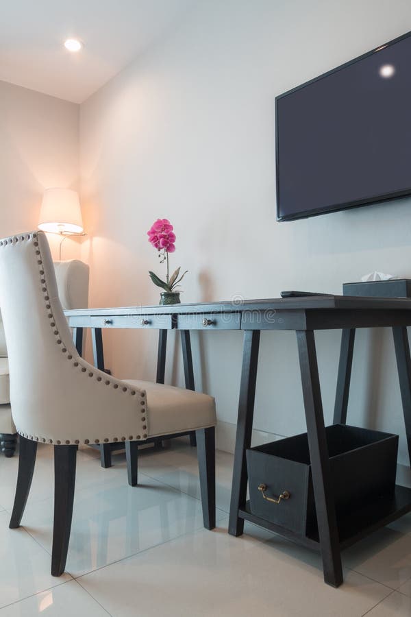 Working corner stock photo. Image of decor, floor, hotel - 33380156