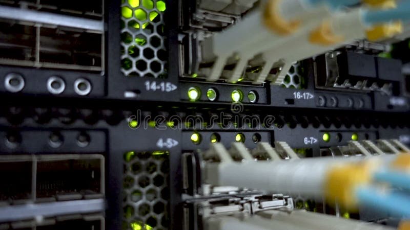 Lights and Connections on Network Server. Working Data Servers with ...