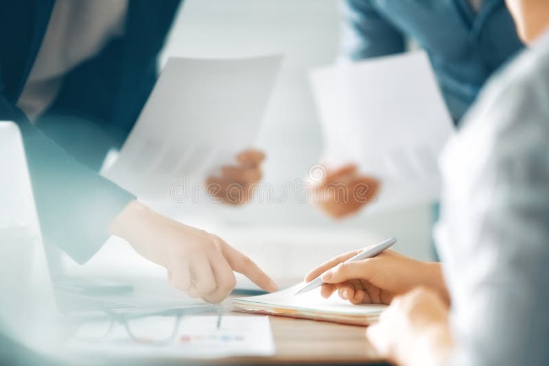 Working day in office stock photo. Image of retail, entrepreneur ...