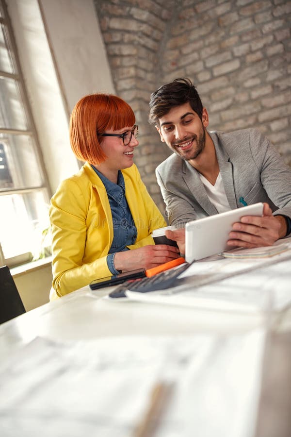 Working on Design- Designers Working Stock Image - Image of hands ...