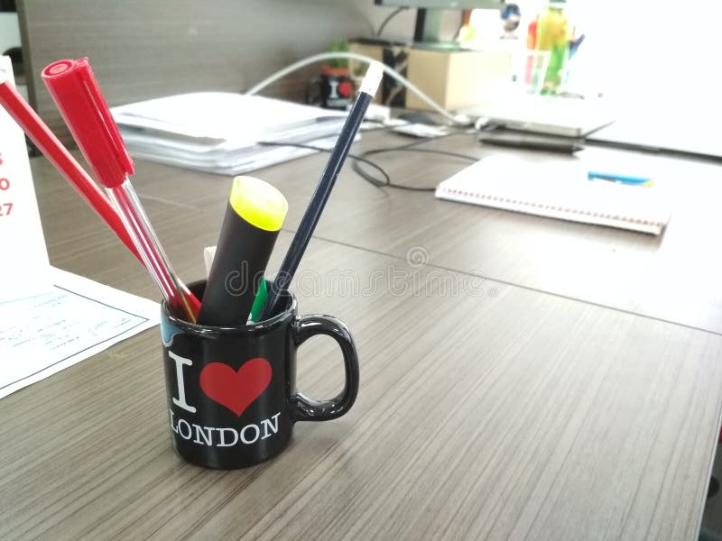 Working desk stock photo. Image of people, blocknotes - 98239618