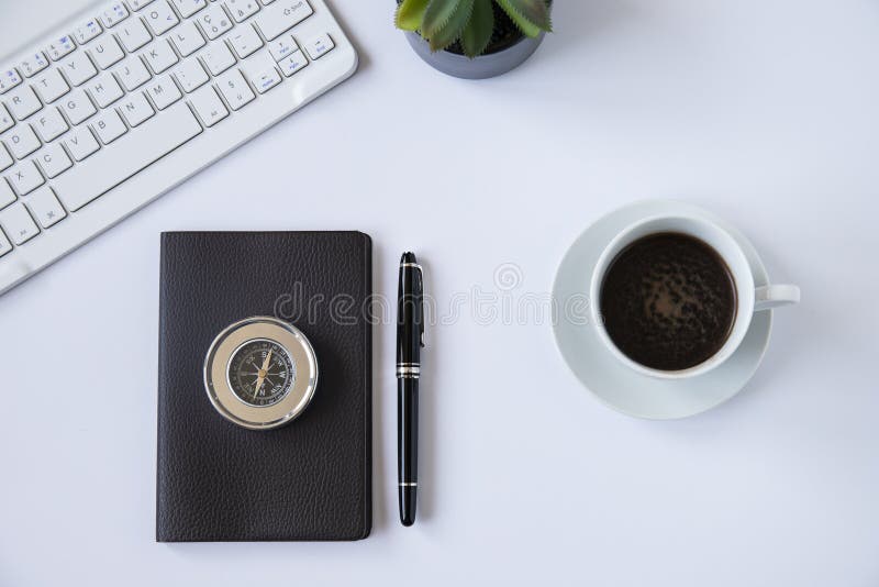Desk and Compass Background Stock Photo - Image of north, compass: 53770928