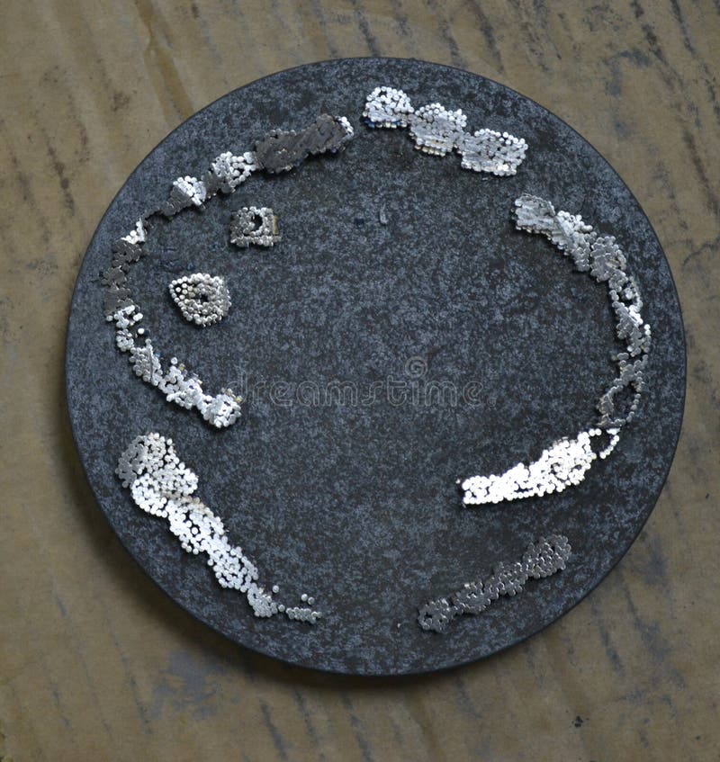 The Working Disk of the Laser Unit for Melting the Metal Stock Photo ...