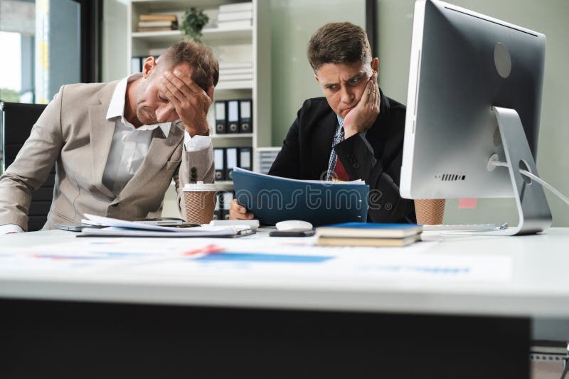 Working Diversity, Business Team are Under Stress from Working for Poor ...