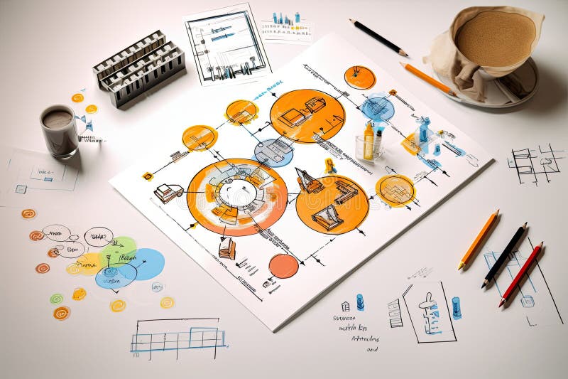 Working Drawings and Graphs on the Desktop, Plans and Project Analysis ...