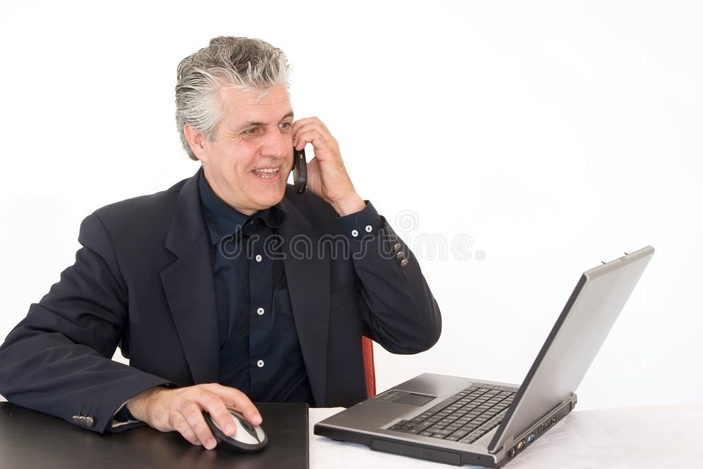 Working with enthusiam stock image. Image of communication - 5970801