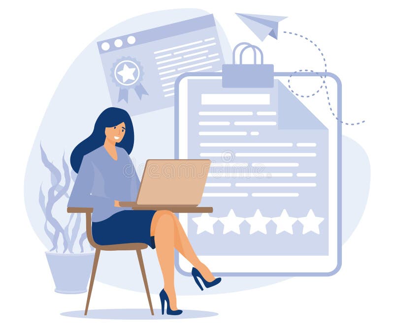 HR Employee Performance Evaluation and Work Improvement Concept Stock ...