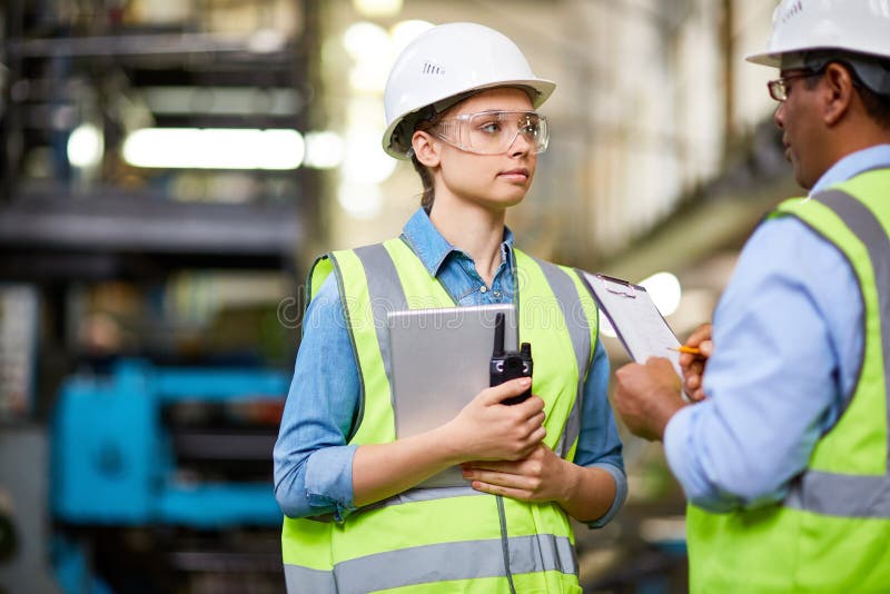 Working in the factory stock image. Image of working - 76284417