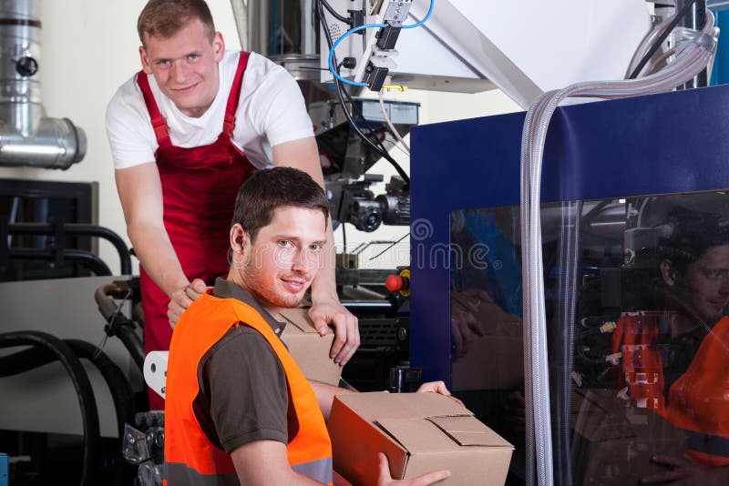 Working factory workers stock image. Image of engineer - 44262477