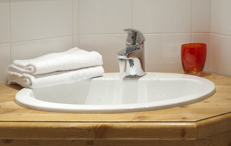 Working faucet stock image. Image of cotton, fixture - 32847481