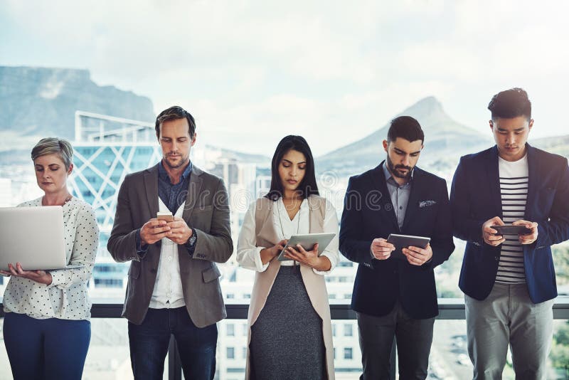 Working in a Global, Mobile, Digitised World. a Diverse Group of ...