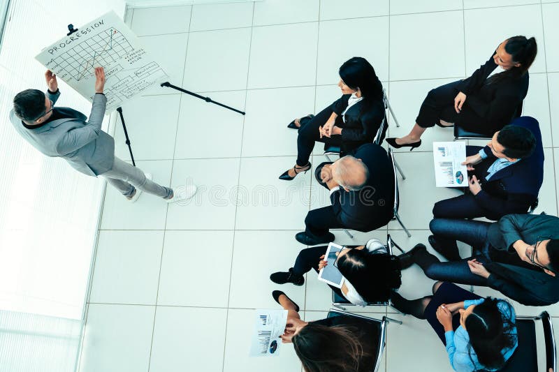 Working Group Discussing Working Issues at the Meeting . Stock Image ...