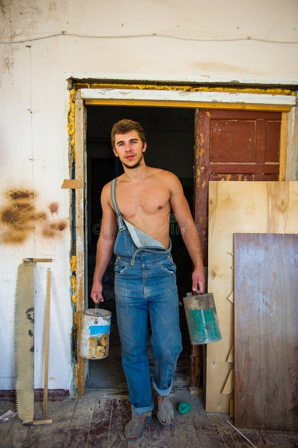Working guy stock image. Image of home, happiness, portrait - 44242041