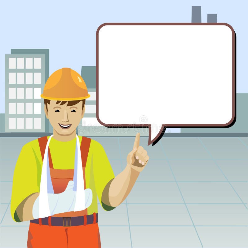 Working hand injury stock vector. Illustration of special - 34699527