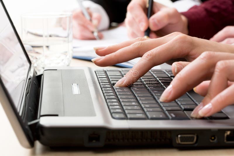 Working hands stock image. Image of conference, people - 10266211