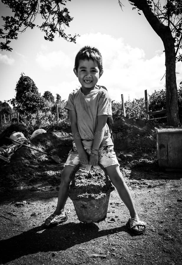 Working hard boy stock photo. Image of building, macro - 66919910