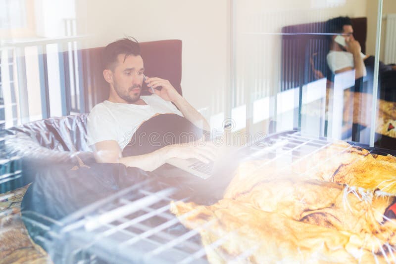 Working early morning stock photo. Image of cheerful - 66091036